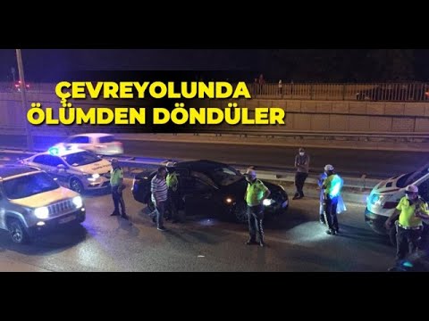 Çevreyolunda kaza: 2 yaralı