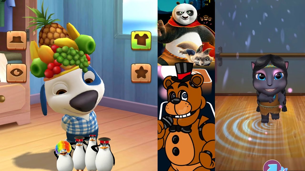 TALKING HENK 🐶🆚️ TALKING AGELA 👄 🙋‍♀️ Hank photographed📸 animals on the ...