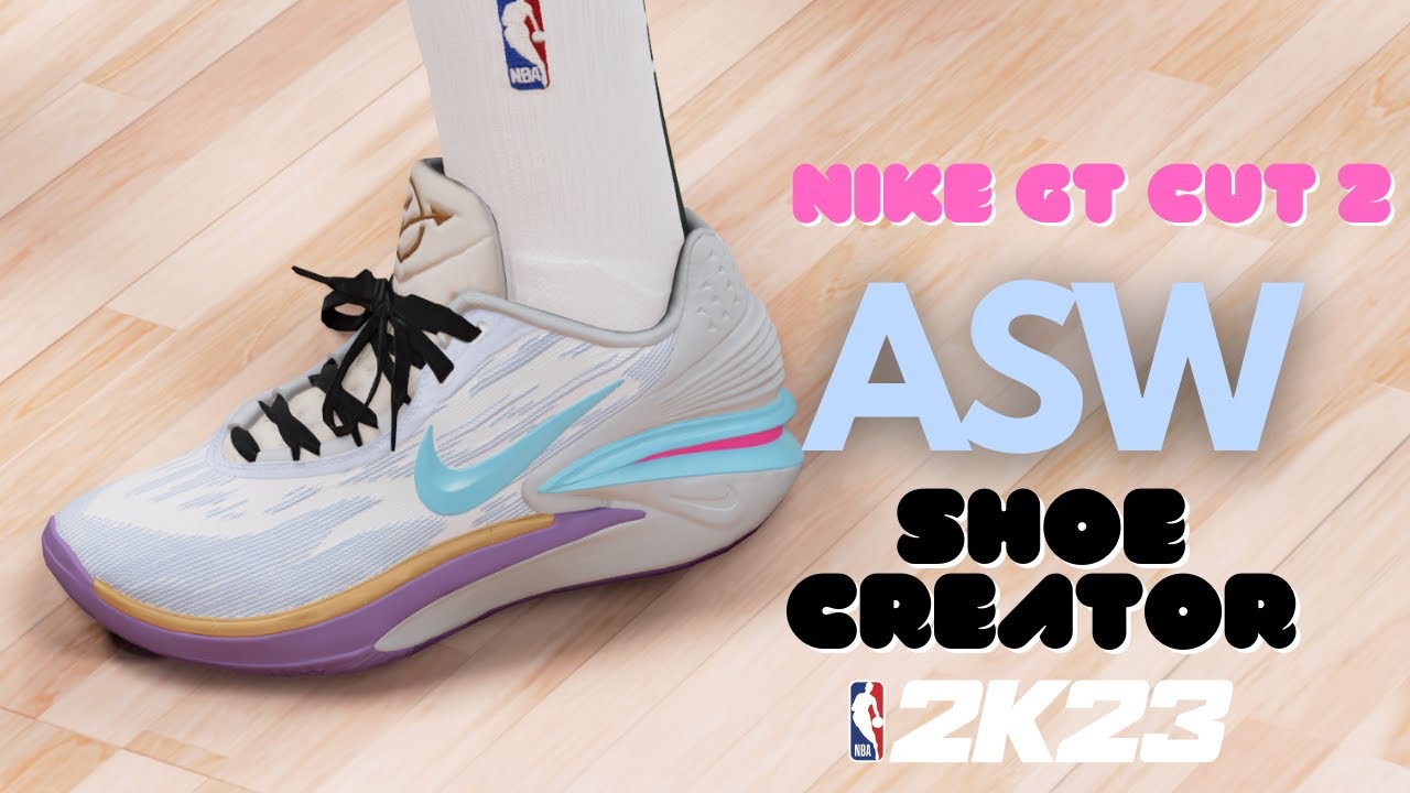 Nike GT CUT 2 "ASW" NBA2K23 SHOE CREATOR #NBAALLSTARKICKS🌟🏀 - YouTube