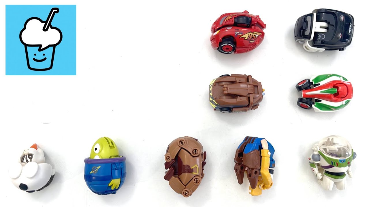 Transformers Egg Disney Toys Cars Toy Story Frozen - YouTube