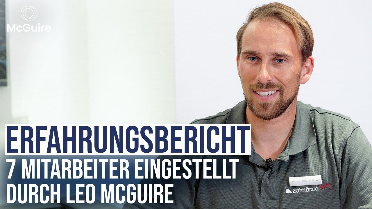 Dr. Kai Becker berichtet über seine Erfahrungen mit Leo McGuire - YouTube