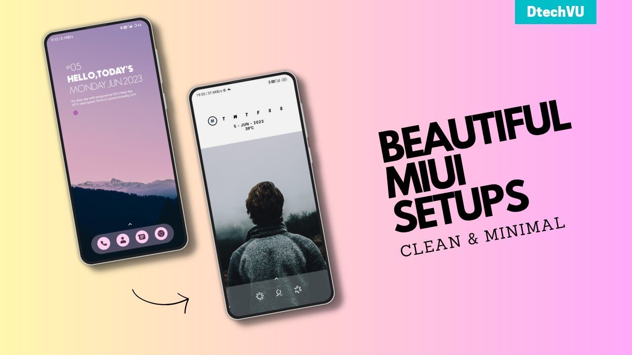 Clean and Minimal MIUI SetUps 😍 | Best MIUI Home Screens with Best MIUI ...