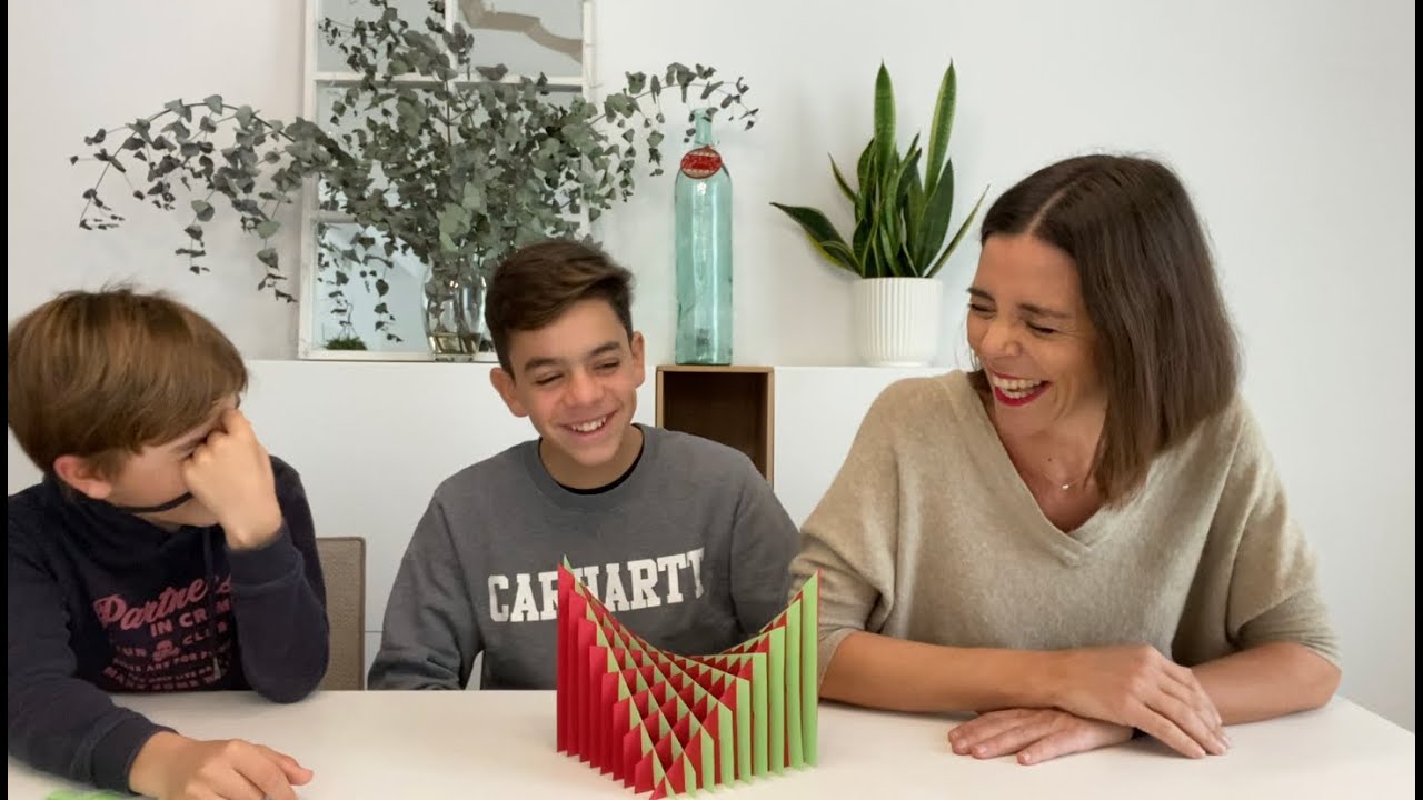 Tutorial paraboloide Hiperbólico (hyperbolic paraboloid tutorial) Sliceforms - YouTube