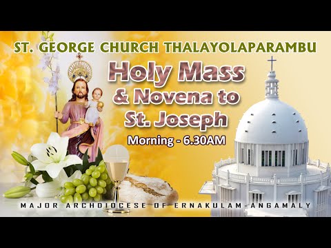 HOLY QURBANA & NOVENA TO ST. JOSEPH | REV. FR XAVIER AVALLIL | 01 APR. 2026 06.30 AM
