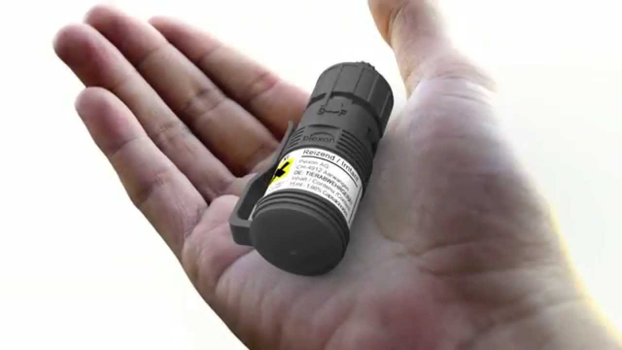 Piexon PSX1 Pfefferspray - OBRAMO Security - YouTube