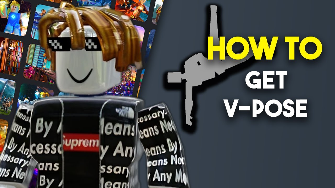 How to Get V Pose In Roblox (2024) - YouTube