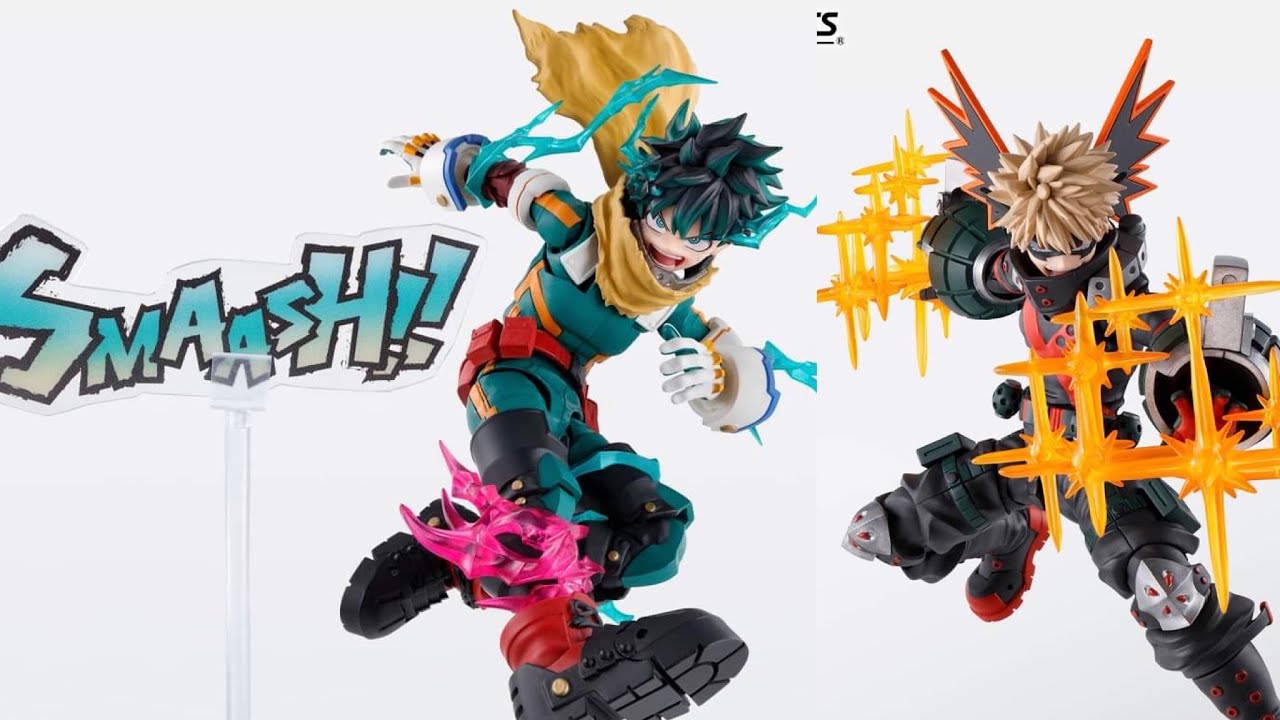 New Sh Figuarts My Hero Academia action figures on display updated ...