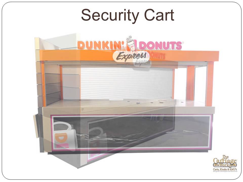 Dunkin' Donuts Carts & Kiosks - YouTube