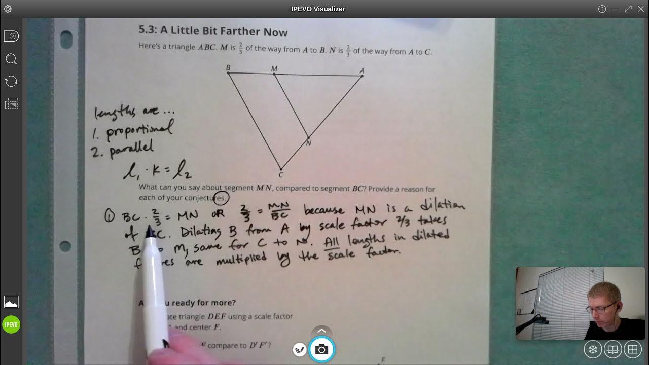 IM Geometry Unit 3 Lesson 5 Activity 3 Question 1 Review - YouTube