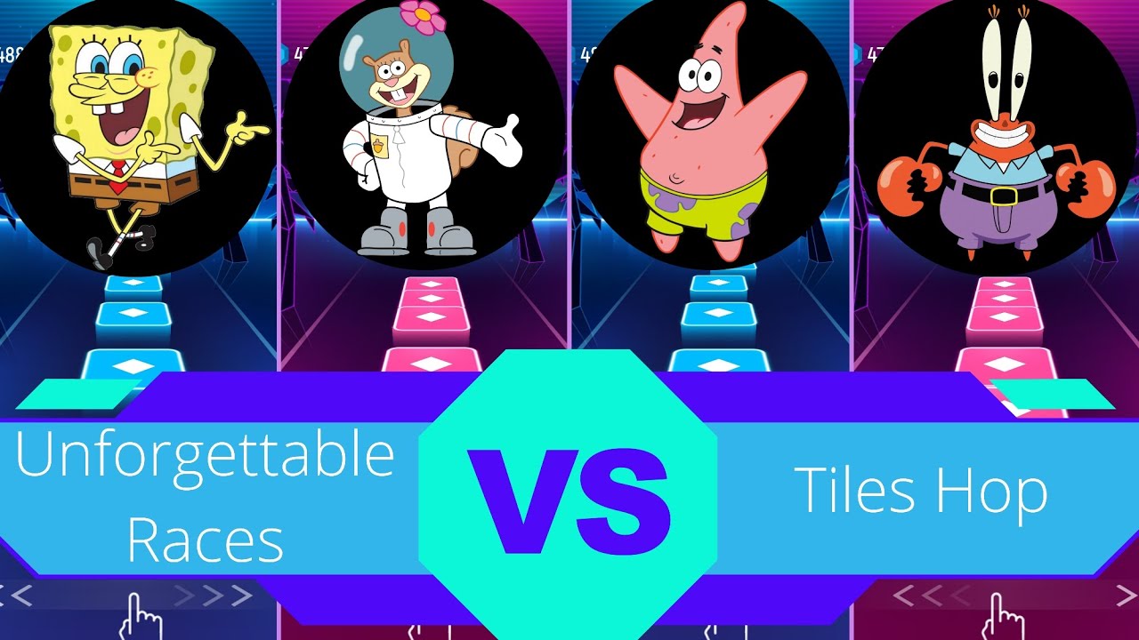 SpongeBob SquarePants make UNFORGETTABLE races in this new edition of ...