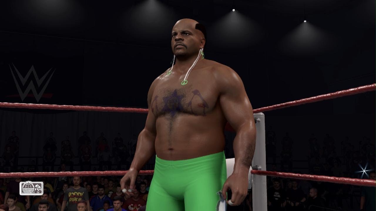 Iceman King Parsons vs. One Man Gang w/Gary Hart - WCCW 1985 - WWE 2K25 ...