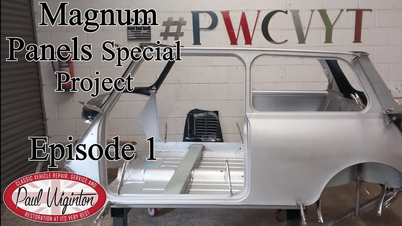 Building Magnum Panels' Brand New Mk1 Mini Bodyshell For Showcase ...
