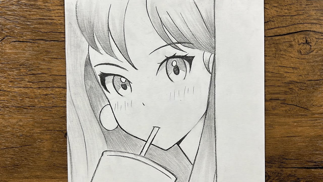 How to draw anime girl | Anime drawing tutorial - YouTube