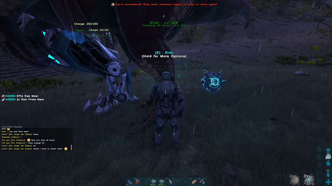 Ark Gen2 Day 10 Tek Stryder farming Lunar biome - YouTube