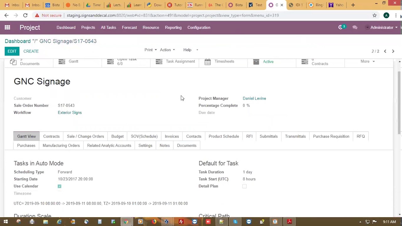 Project Management Module Walkthrough - YouTube