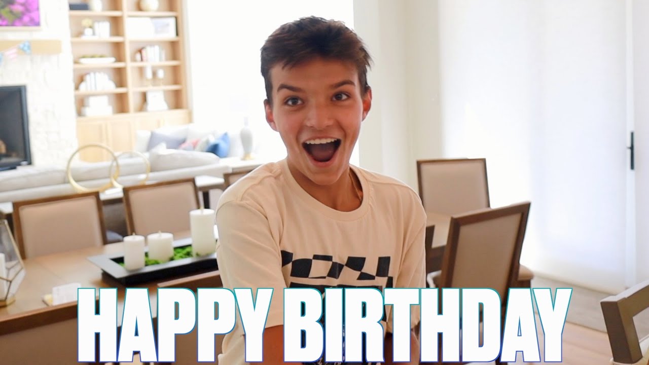 HAPPY BIRTHDAY KREW BINGHAM | INSANE BIRTHDAY SURPRISE HE NEVER SAW ...