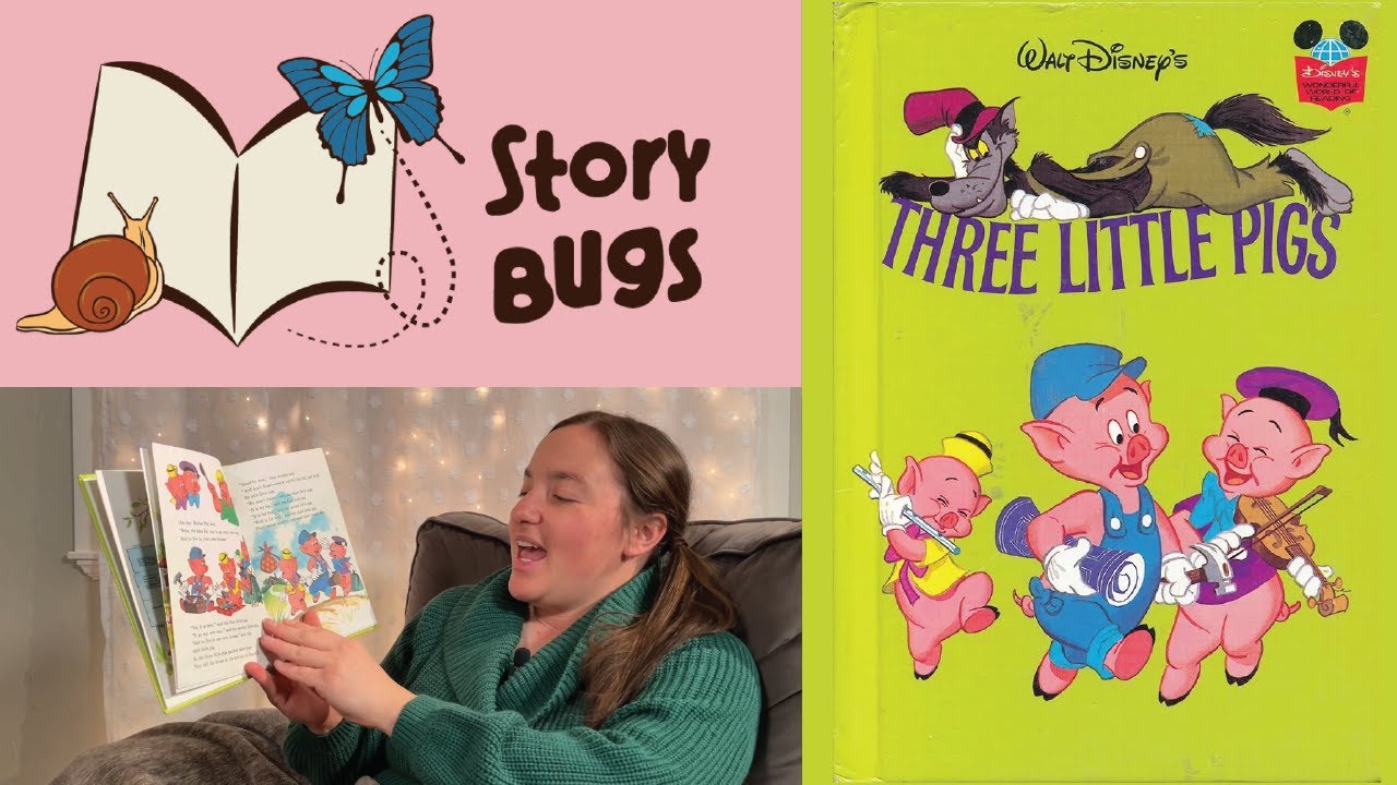 Disney's "Three Little Pigs" | Read Along, Book Reading, Bedtime ...