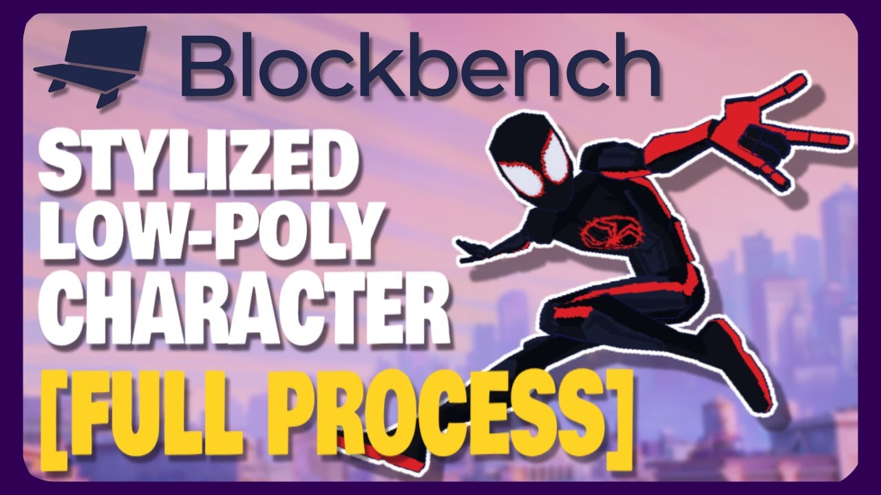 Stylized Low Poly Character Full Process Blockbench Timelapse Youtube