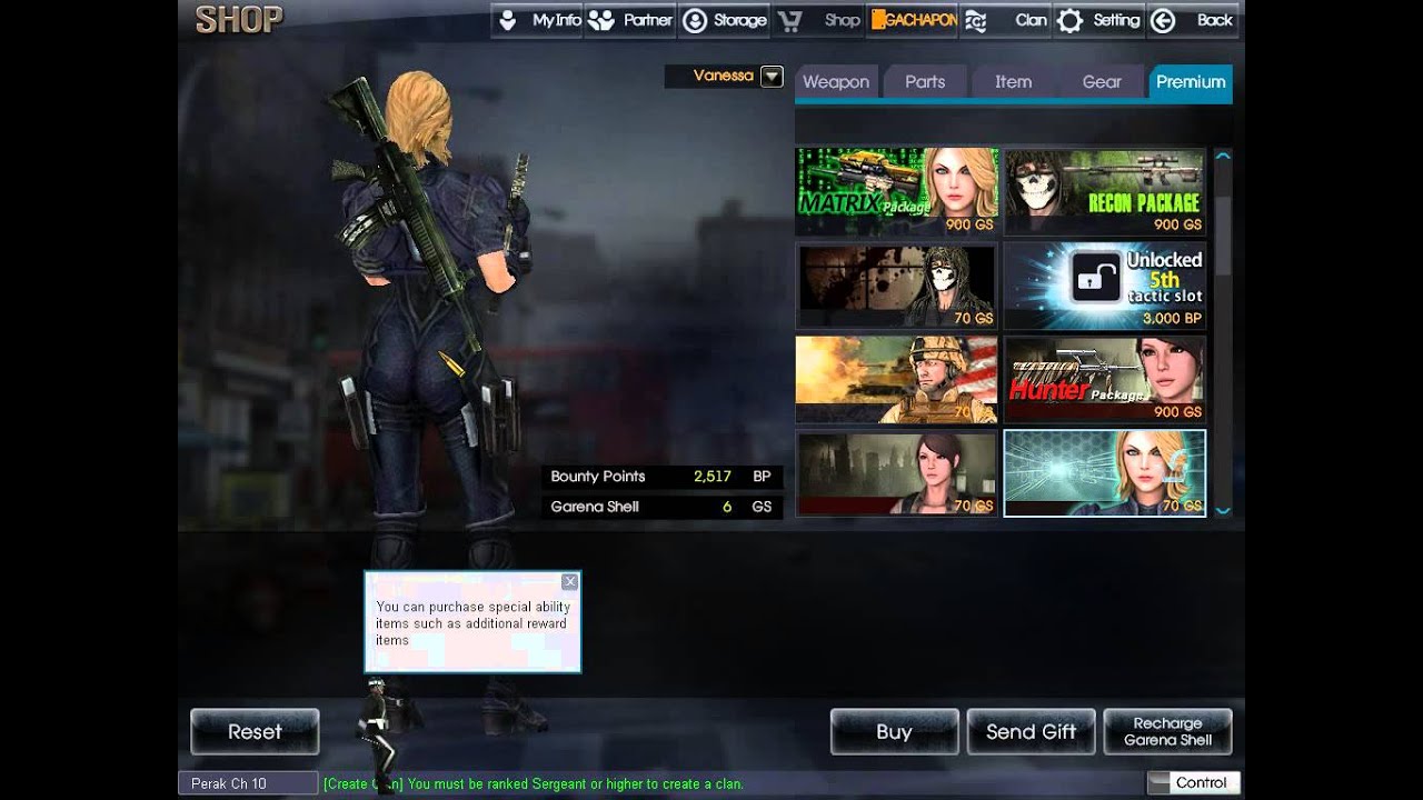 BlackShot girl character Dance! - YouTube