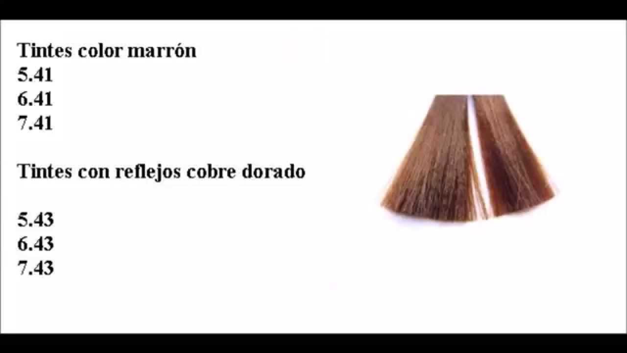 Teñir el cabello color marrón bronce con reflejos cobres dorados - YouTube