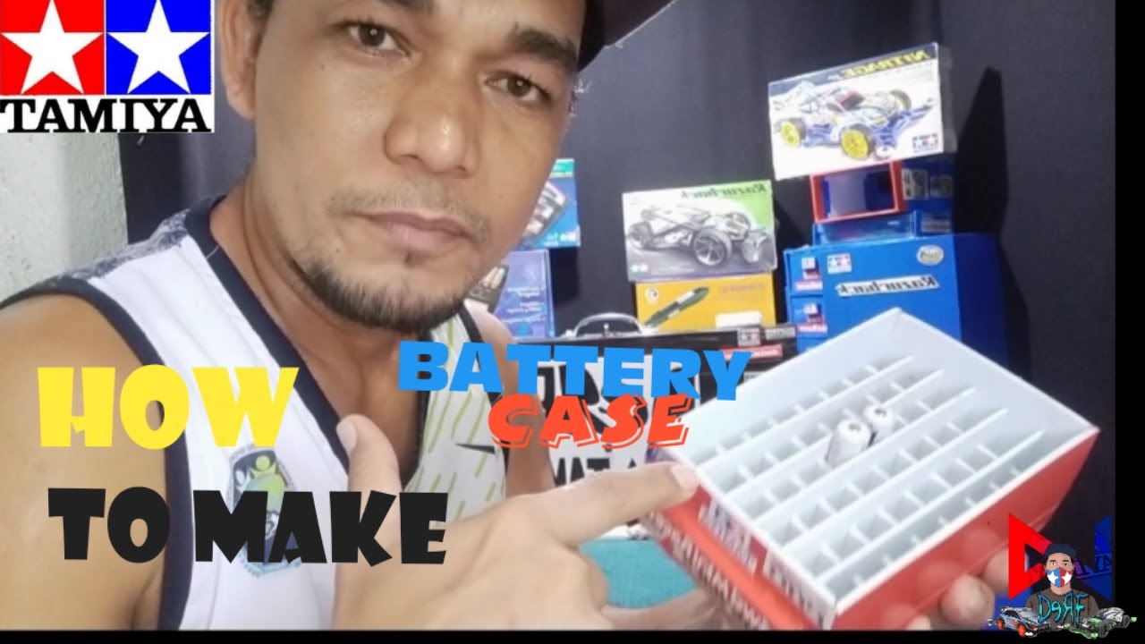 How to MAKE a DIY battery case for Tamiya mini4wd Car Boxs! - YouTube