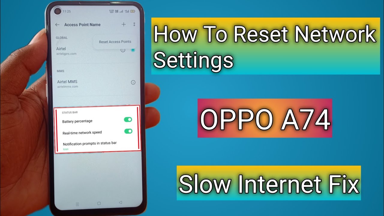 Oppo A74 Network Setting And Network Problem Solve Oppo A74 5G Network ...