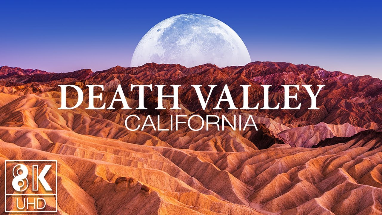Silent Wallpapers Slideshow 8K - Fantastic Landscapes of Death Valley ...