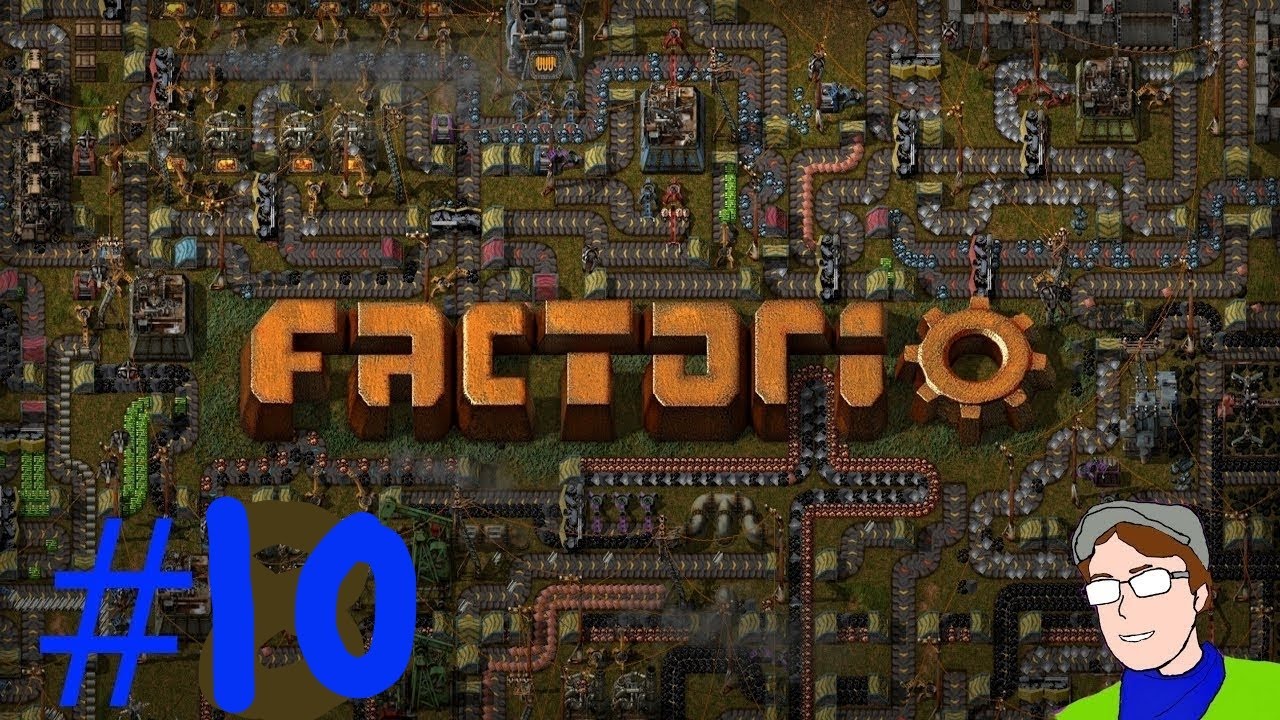 Factorio #10- Base Basic of Defending the Base!!! - YouTube