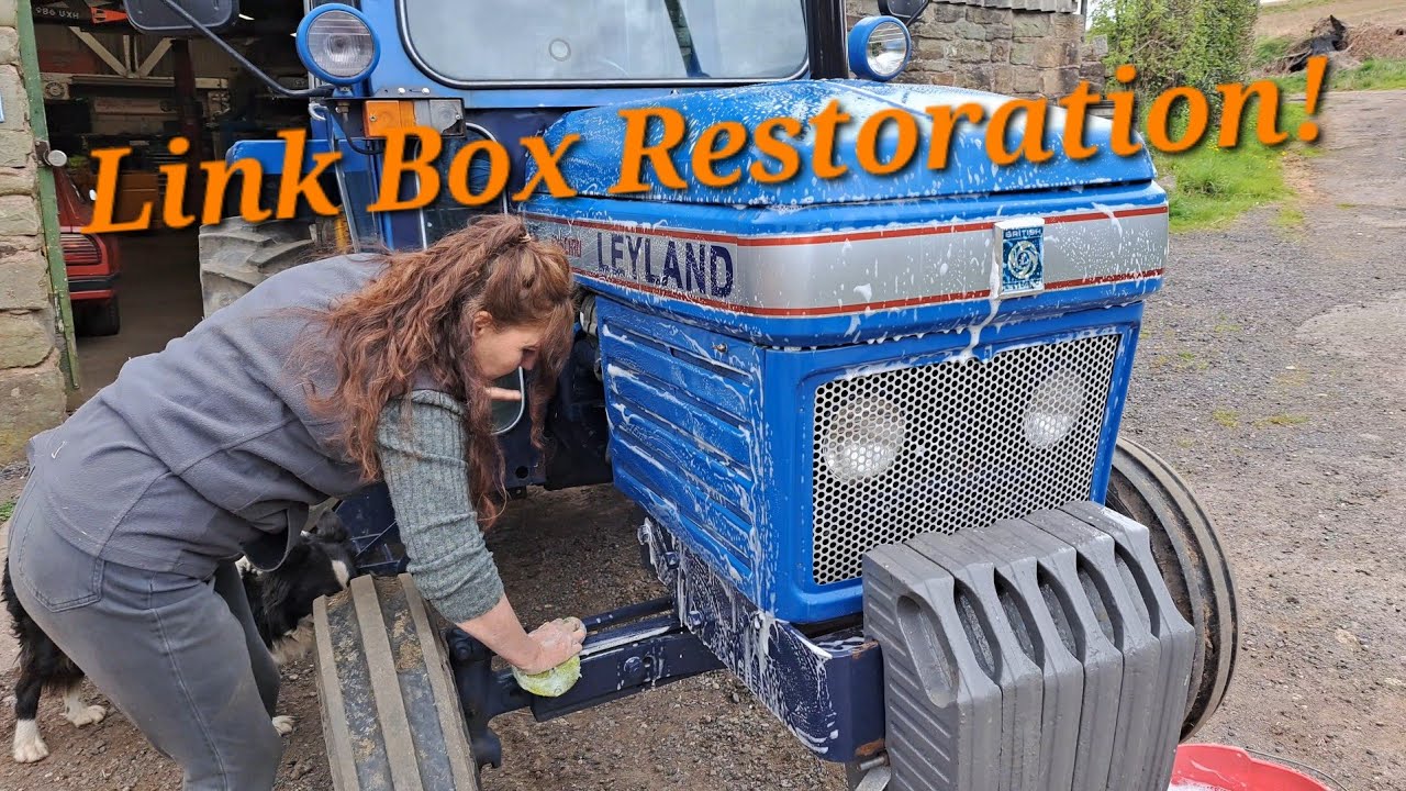 Tractor Link box Refurbishment, Late night Lambing - YouTube