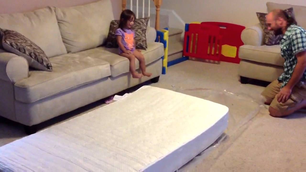 Unfolding bed from amazon - YouTube