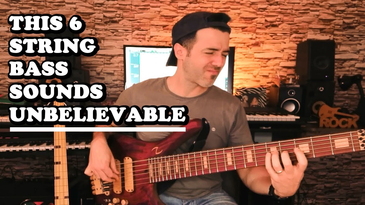 This SIX STRING Bass Sounds UNBELIEVABLE - YouTube