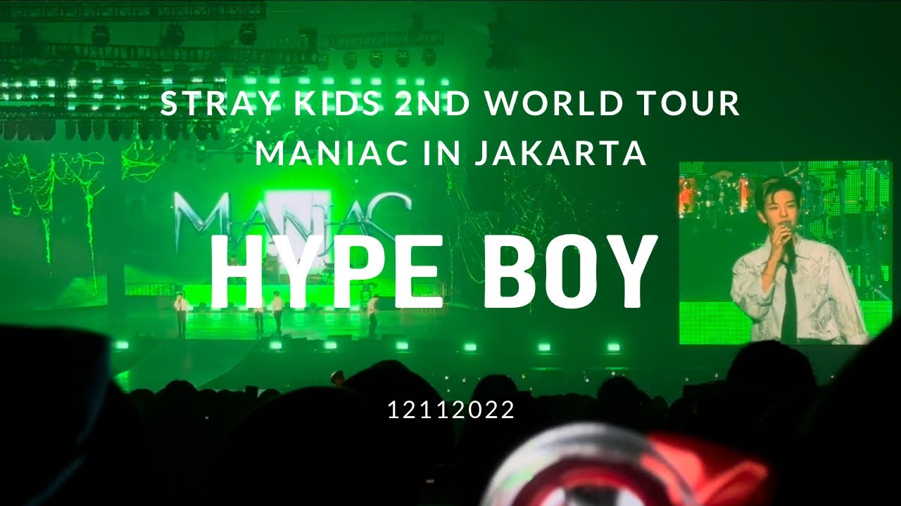 Stray Kids Maniac in Jakarta - Hype Boy - Seungmin DAY 1 2nd World Tour ...