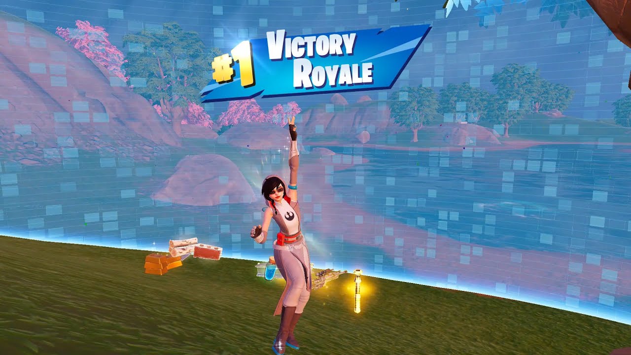 Fortnite Galactic Battle Apprentice Evie Victory Royale - YouTube