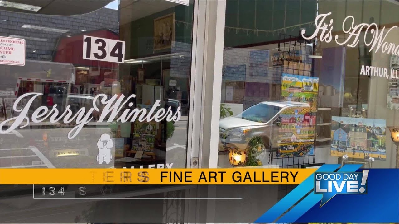 Good Day Arthur: Jerry Winters Fine Art Gallery - YouTube