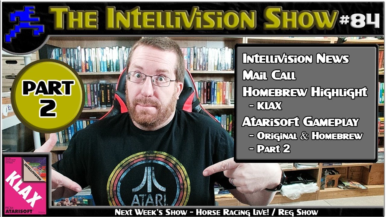 Intellivision Show #84: Atarisoft Gameplay Part 2, Intellivision News ...