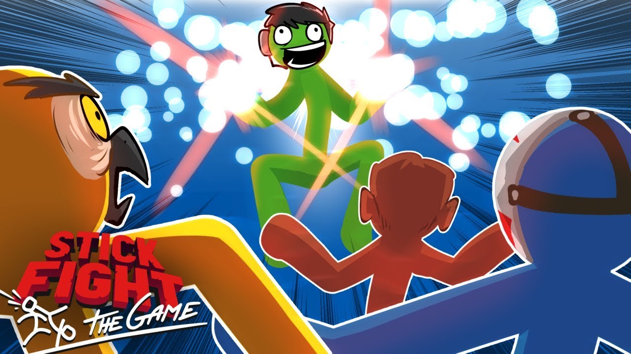 Stick Fight - BOSS FIGHT!!!! (With Vanoss, Nogla, & Lui) NEW MERCH ...