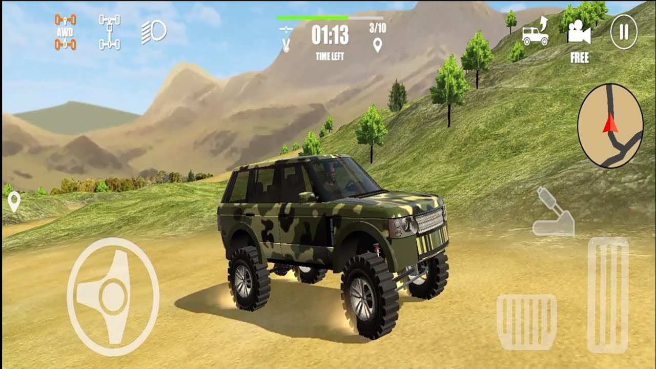 Off-Road Monster Truck: Offroad Truck Simulator Driving -Gameplay - YouTube