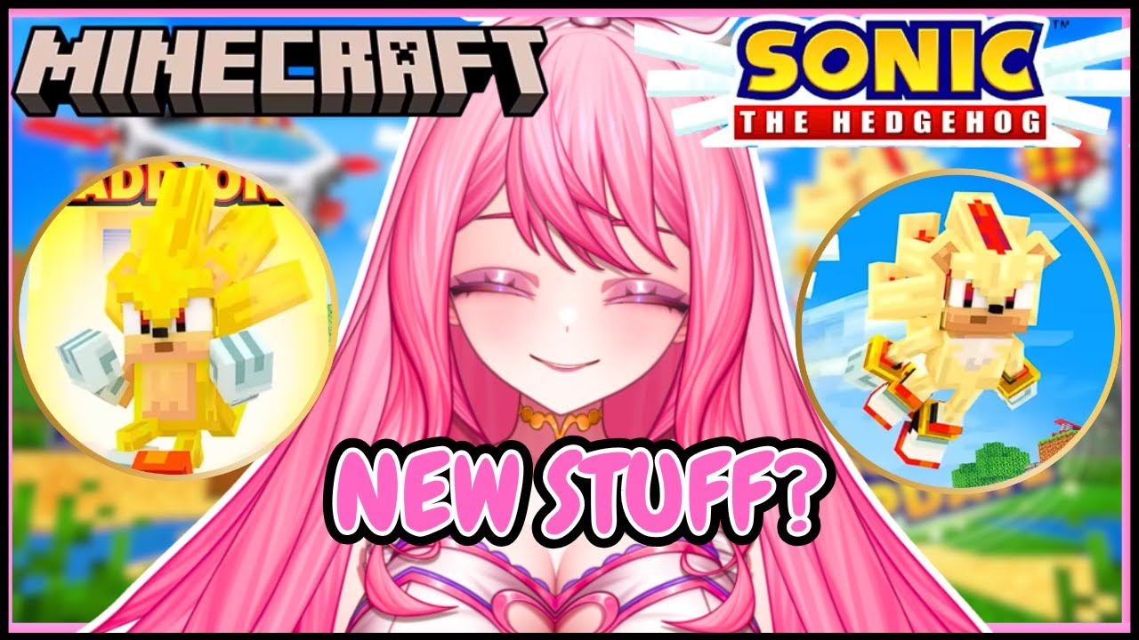 I DID NOT EXPECT MORE! - Minecraft X Sonic the Hedgehog Add-On | Miia ...