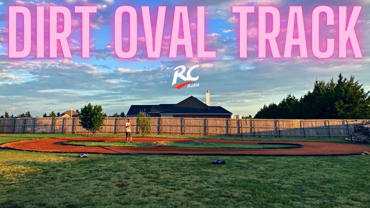Dirt Oval RC Racing - YouTube