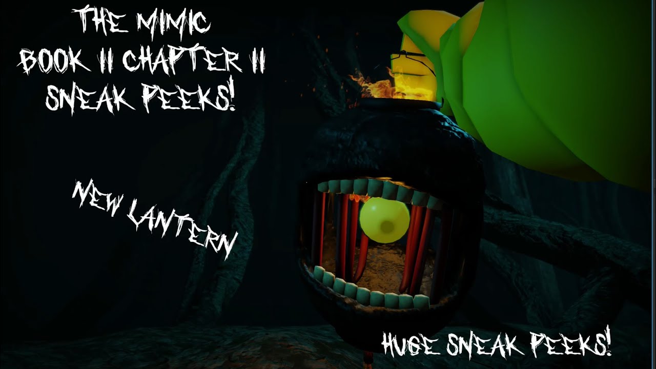 The Mimic new lantern! And huge sneak peek! - YouTube