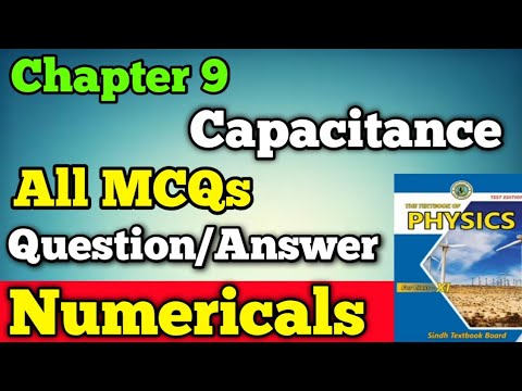 All MCQs, ques & ans and Numericals chapter 9 Capacitance class 11 new ...