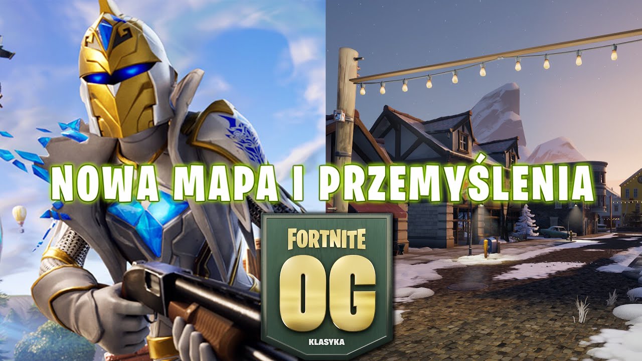 Fortnite OG - Nowa mapa i przemyślenia. Battle Royale i Ratowanie ...