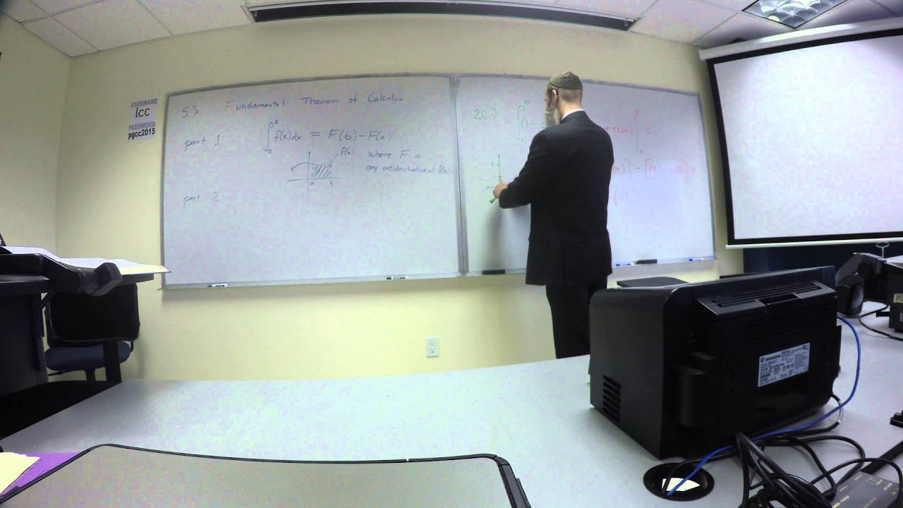 Day 14 Part 6 Lecture Calculus One GoPro Hero 4 Black Edition 4K - YouTube