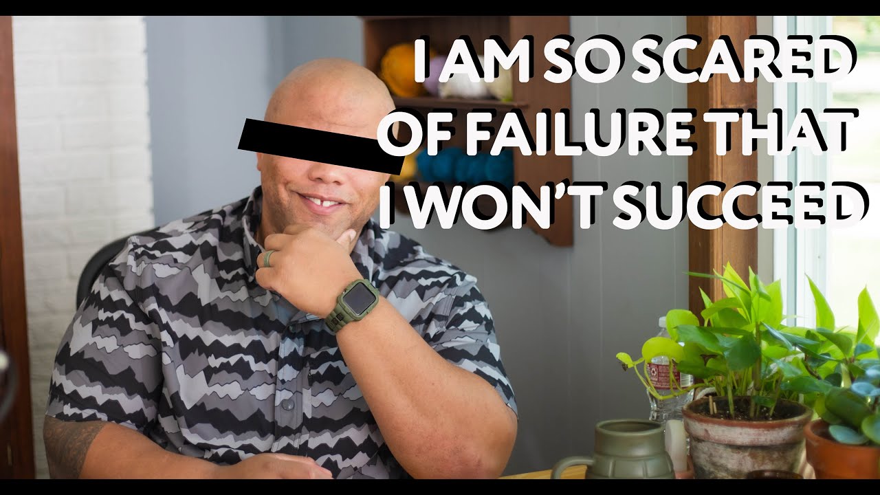 I am so scared of failing that I can't succeed unless... - YouTube