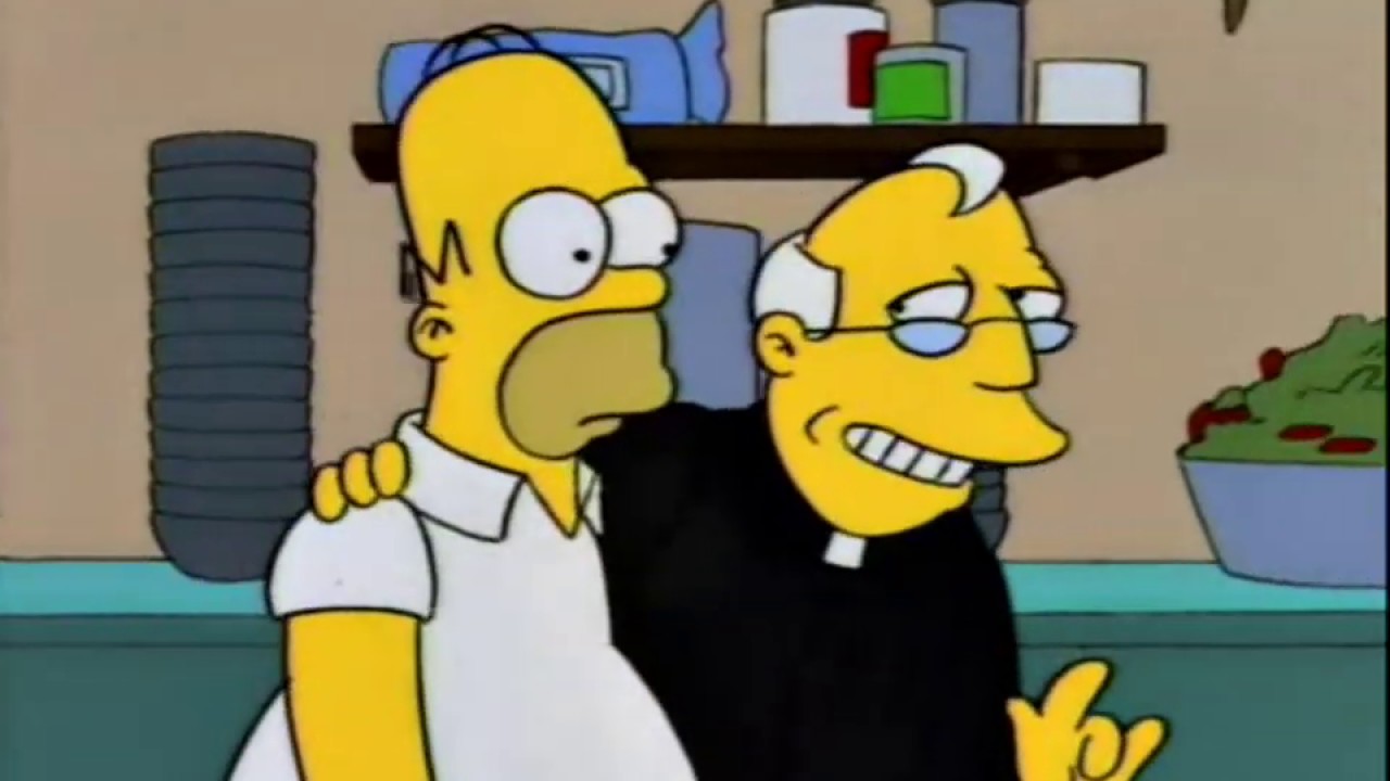 S05E16 - Homer at the Homeless Shelter - YouTube