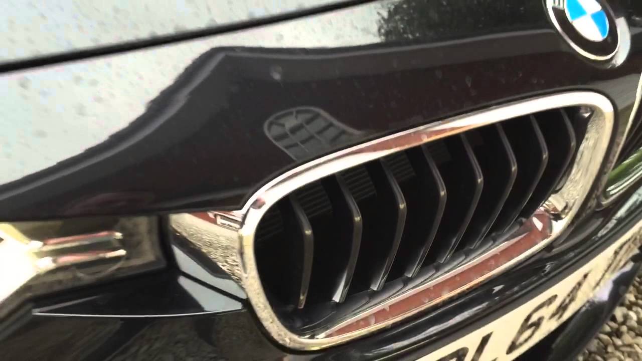 2015 BMW F30 330d M Sport Rev engine sound turbo - YouTube