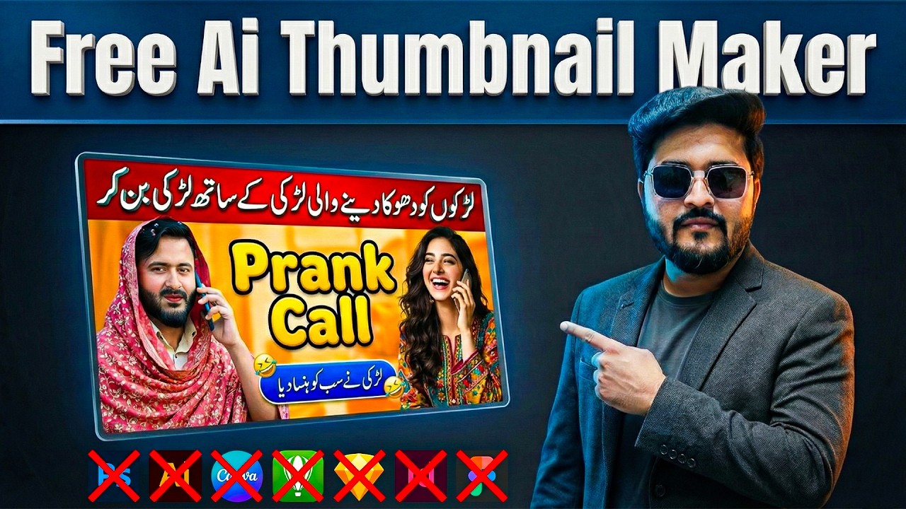 Free Ai Thumbnail Maker | Ai Thumbnail Kaise Banaen | Ai Thumbnail ...