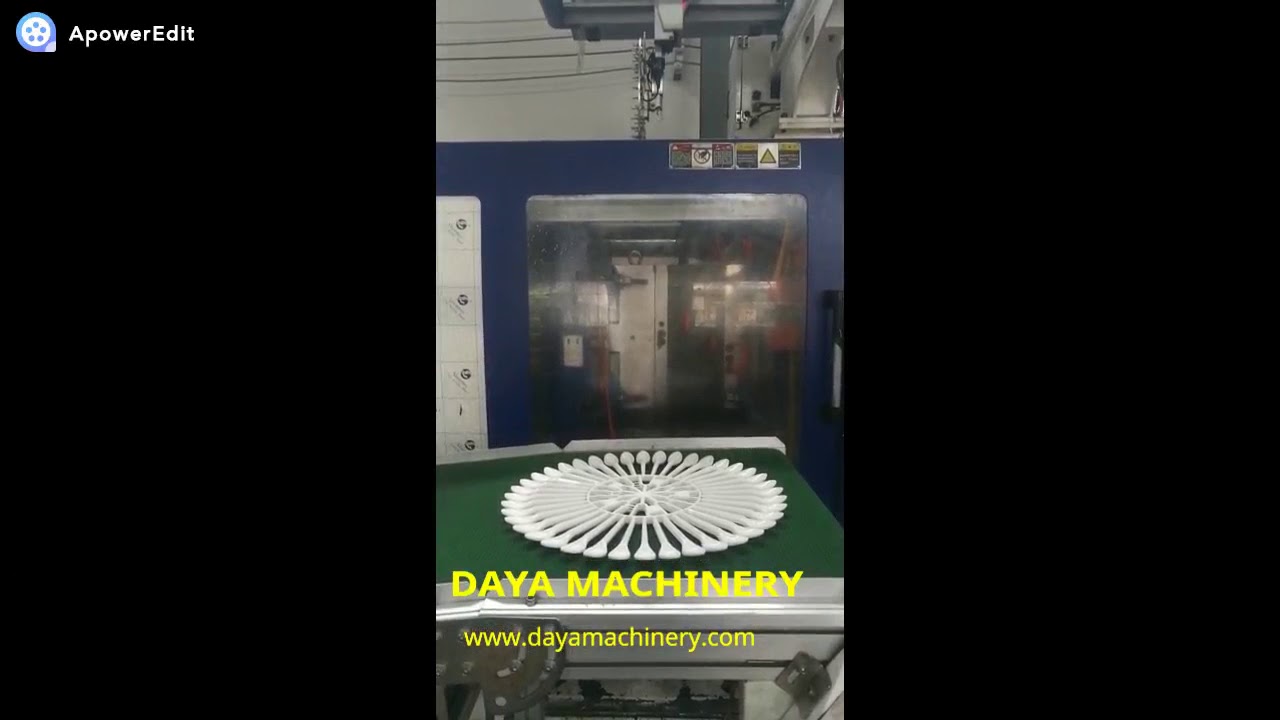 plastic spoon making and production video - YouTube