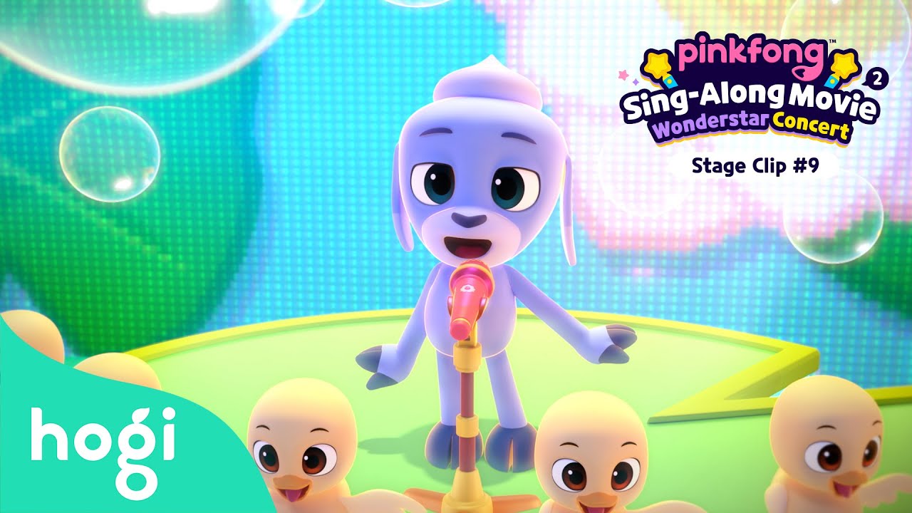 Six Little Ducks｜Pinkfong Sing-Along Movie2: Wonderstar Concert｜Let's ...