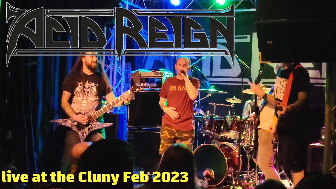 ACID REIGN New Low and Humanoia LIVE AT THE CLUNY 2023 - YouTube